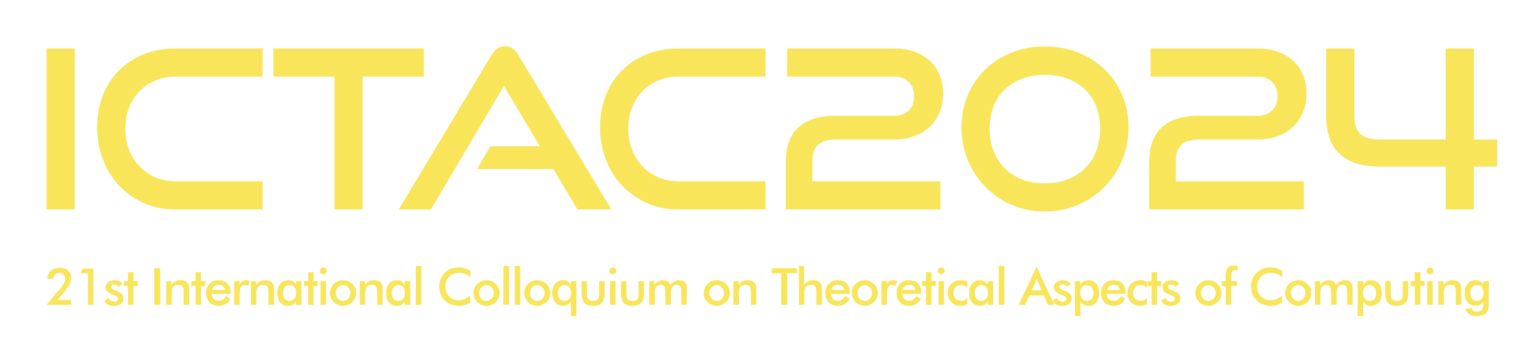 Call for Papers – ICTAC 2024